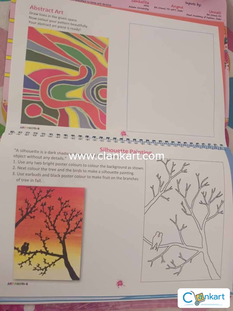 Buy 'Art Fiesta Class 5' Book In Excellent Condition At Clankart.com