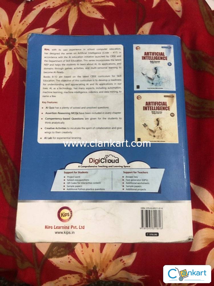 Buy Artificial Intelligence Skill Course Subject Code 417 Class 9 Book In Good Condition At
