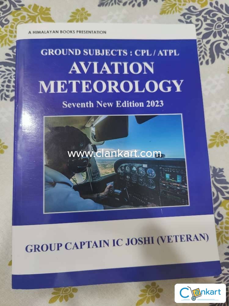 Buy 'GROUND SUBJECTS : CPL/ATPL AVIATION METEOROLOGY' Book In Excellent ...