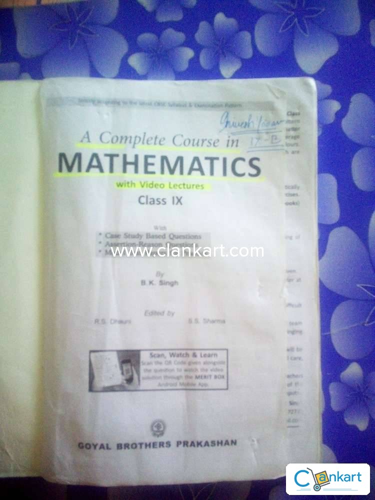 Buy 'Maths' Book In Good Condition At Clankart.com