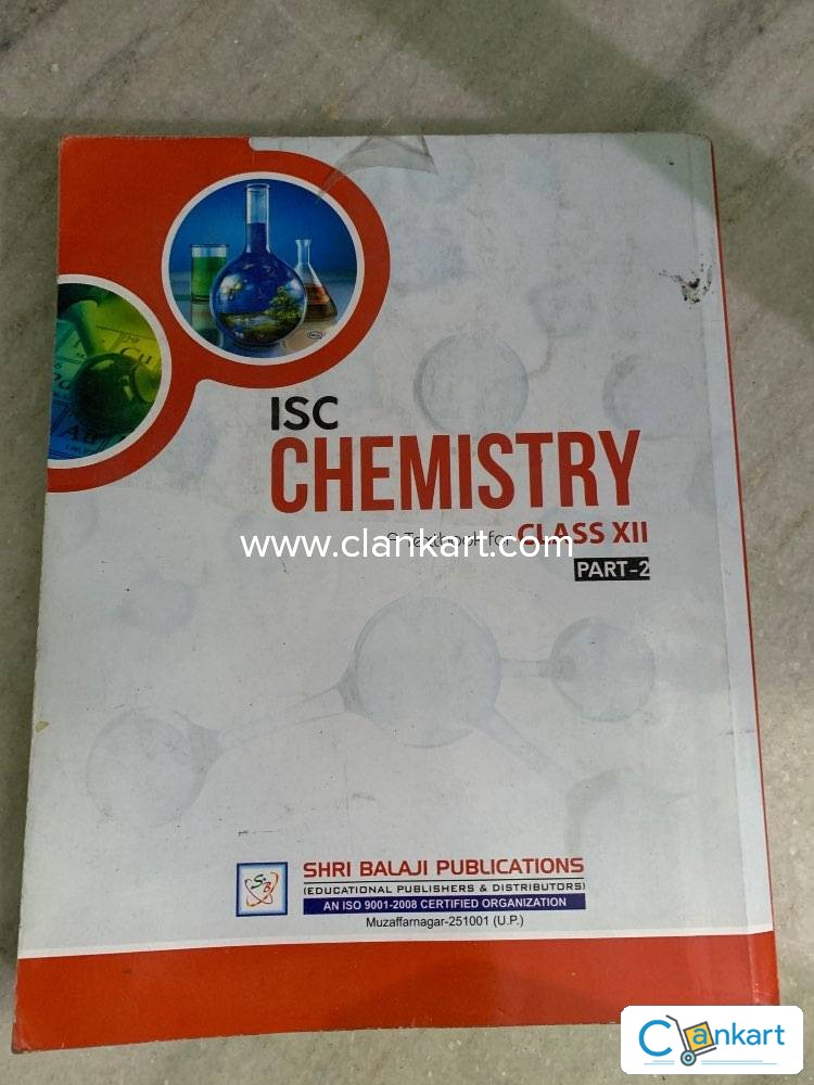 Buy 'Bala Ji ISC Chemistry Class 12th Part 1 And 2' Book In Good ...