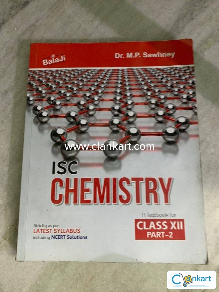 Buy 'Bala Ji ISC Chemistry Class 12th Part 1 And 2' Book In Good ...