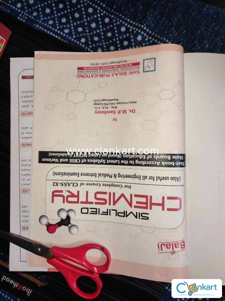 Buy 'Simplified Chemistry By Dr.M.P Sawhney' Book In Excellent ...