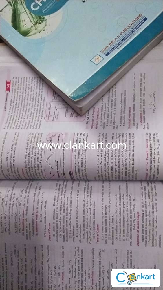 Buy 'Balaji Isc Chemistry Class 12th Part 1 And Part 2' Book In ...