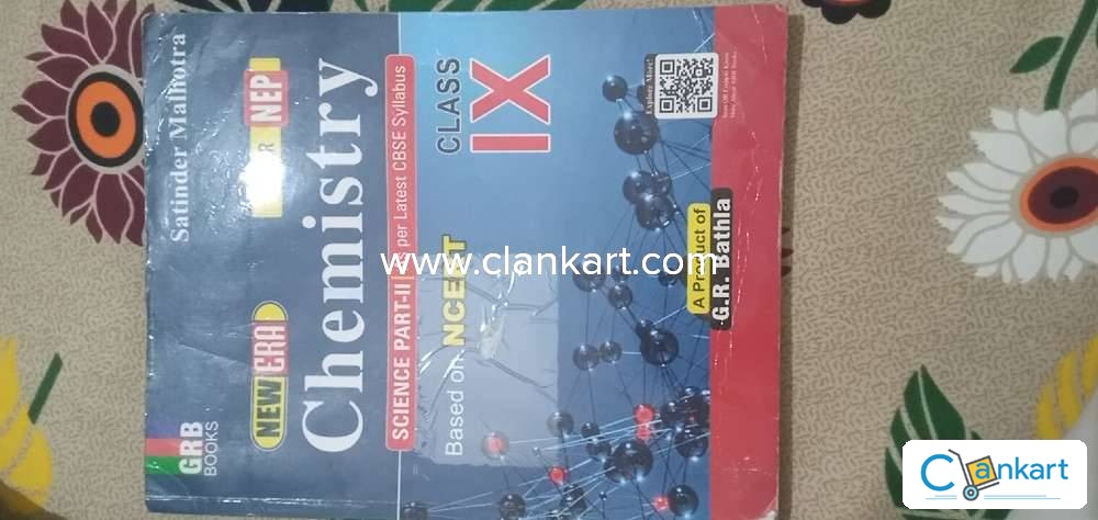 Buy 'NEW ERA CHEMISTRY TEXTBOOK FOR CLASS 9' Book In Good Condition At ...
