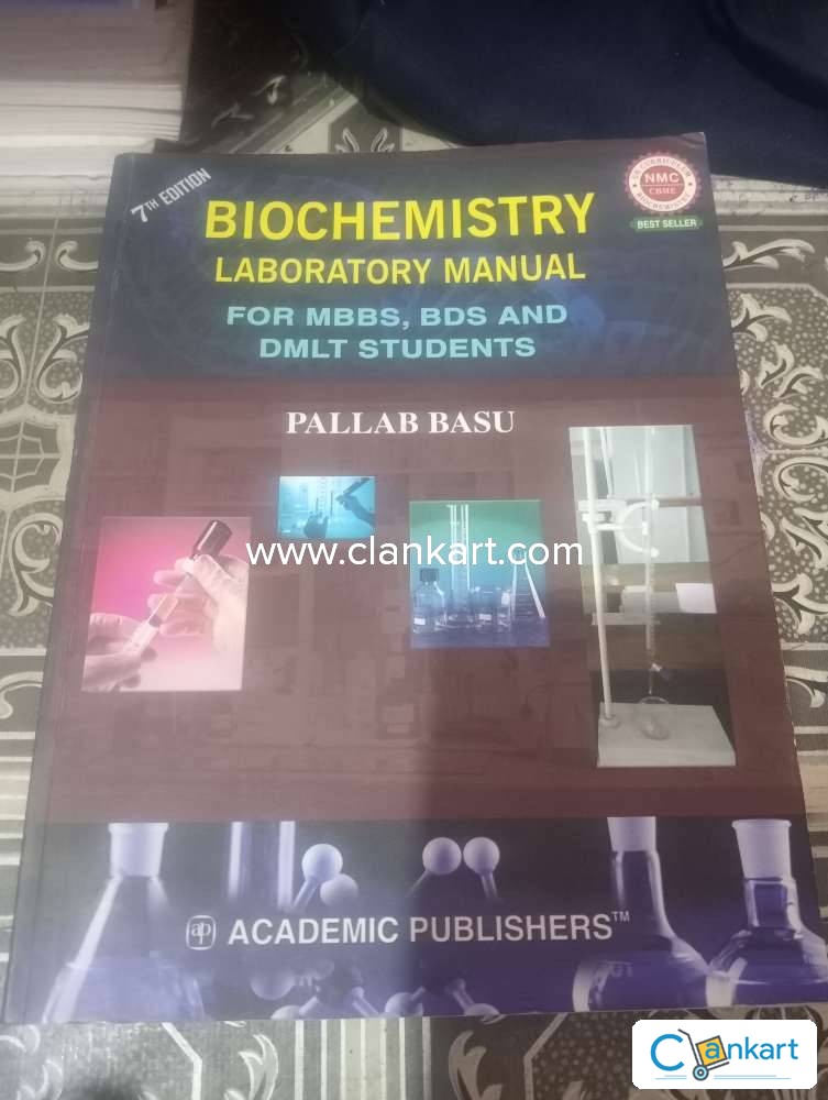 Buy 'Biochemistry Laboratory Manual 7th Edition By Pallab Basu' Book In ...