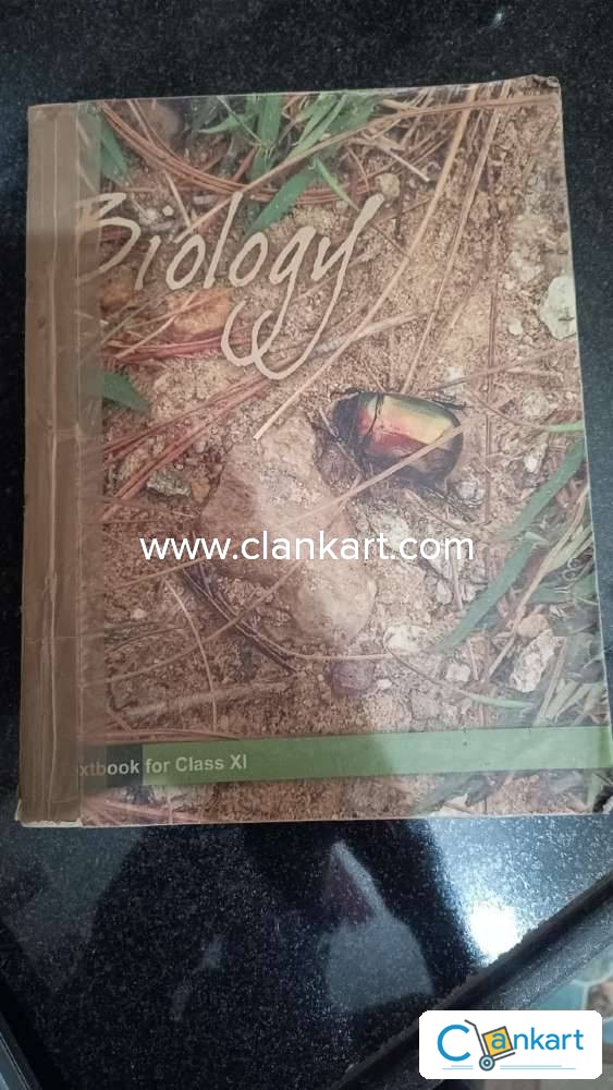 Buy 'BIOLOGY FOR CLASS XI' Book In Excellent Condition At Clankart.com