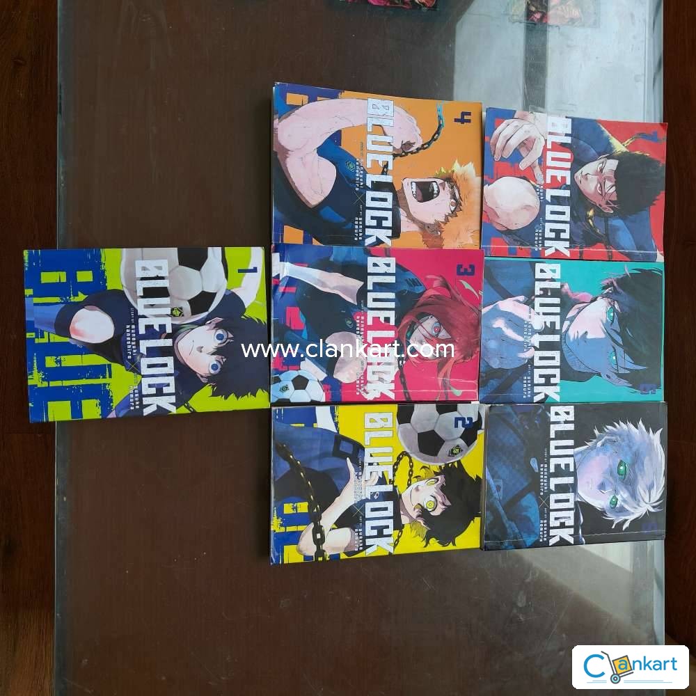 Buy 'Blue Lock Manga Vol 1-7' Book In Excellent Condition At Clankart.com