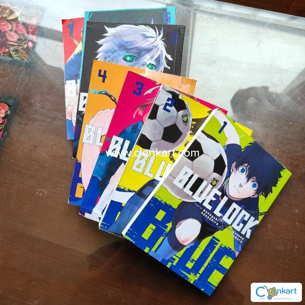 Buy 'Blue Lock Manga Vol 1-7' Book In Excellent Condition At Clankart.com