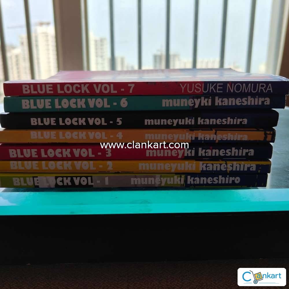 Buy 'Blue Lock Manga Vol 1-7' Book In Excellent Condition At Clankart.com