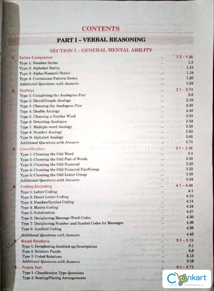 Buy 'A Modern Approach To Verbal & Non-Verbal Reasoning' Book In ... Buy 'A Modern Approach To Verbal & Non-Verbal Reasoning' Book In ...