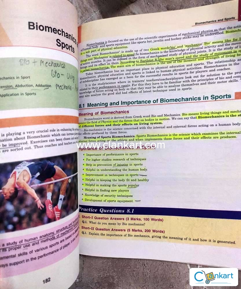 Buy 'A Textbook Pf Physical Education Class 12 Big Think' Book In Good ...