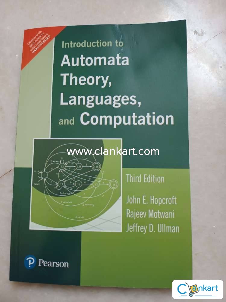 Buy 'Introduction To Automata Theory, Languages, And Computation, 3/e ... Buy 'Introduction To Automata Theory, Languages, And Computation, 3/e ...