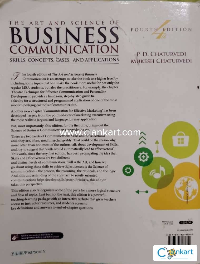 Buy 'The Art And Science Of Business Communication, 4e' Book In ...