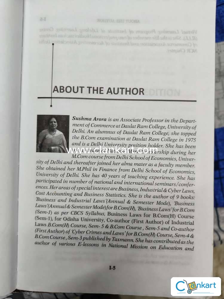 Buy 'Taxmann's Business Laws-B.Com (Hons.)(CBCS)-As Per Revised Syllabus W.e.f. Academic Session ...