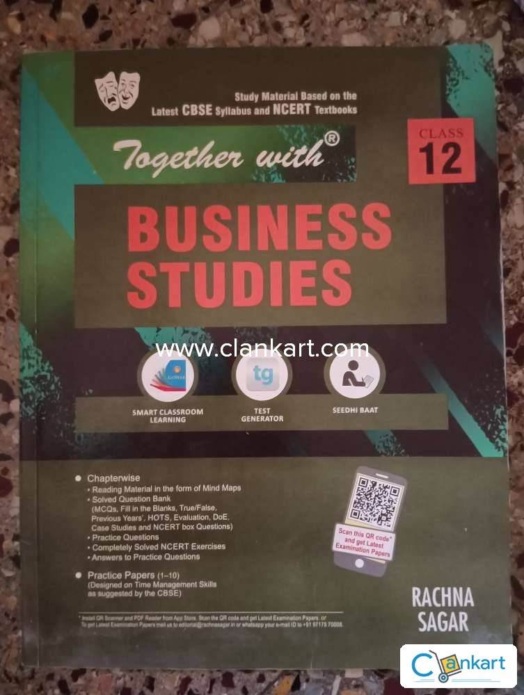 Buy 'Together With Business Studies Study Material For Class 12' Book ...