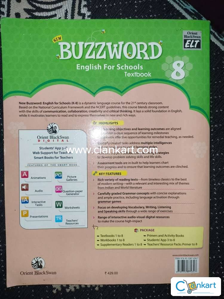 Buy 'New Buzzword Textbook 8' Book In Excellent Condition At Clankart.com