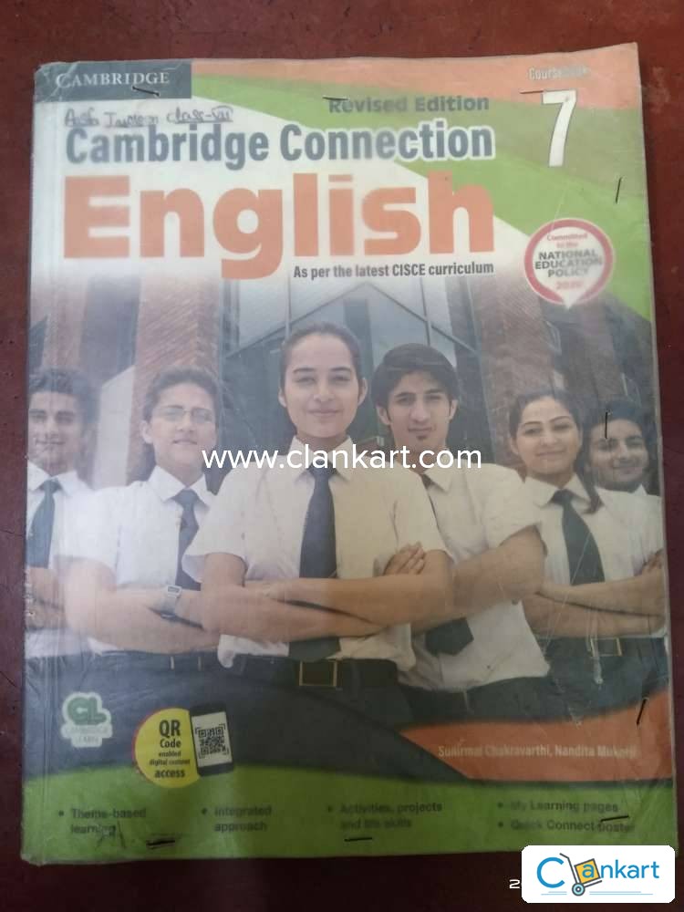 Buy 'CAMBRIDGE CONNECTION ENGLISH CLASS 7' Book In Excellent Condition ...
