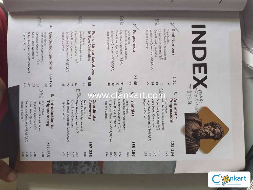 Buy 'Educart CBSE Question Bank Class 10 Mathematics 2024-25 (As Per ...