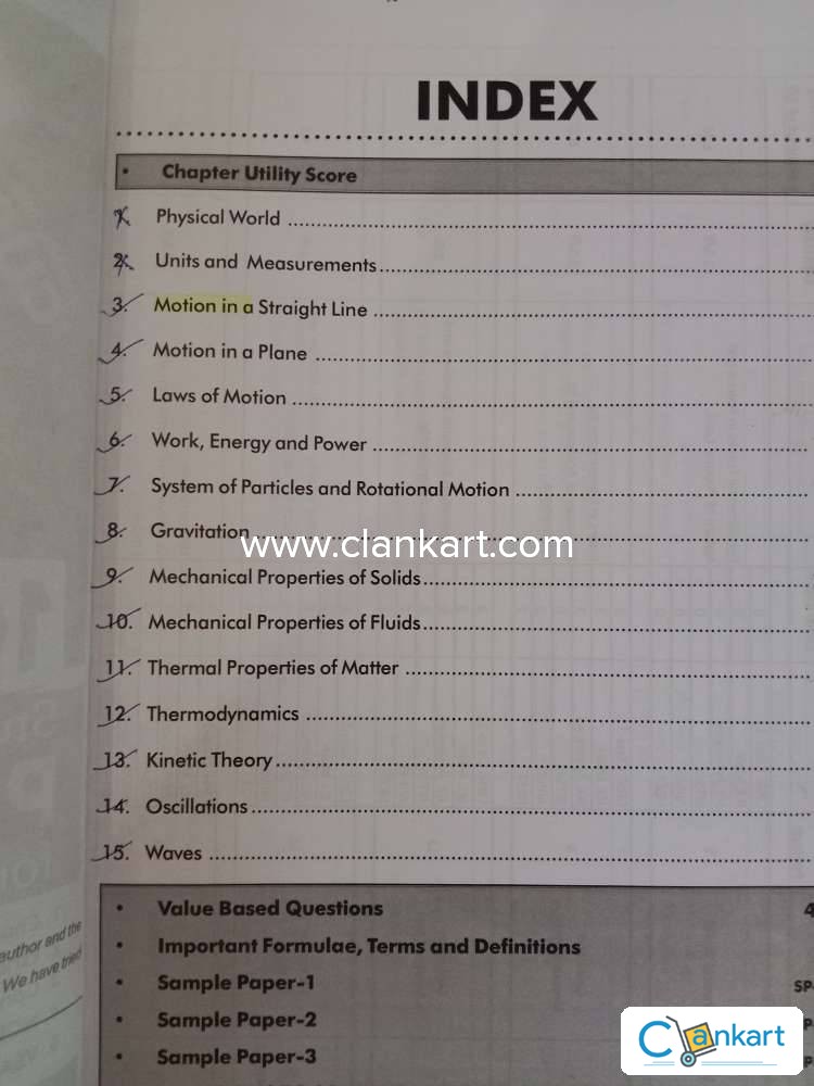 Buy 'CBSE Class 11th' Book In Excellent Condition At Clankart.com