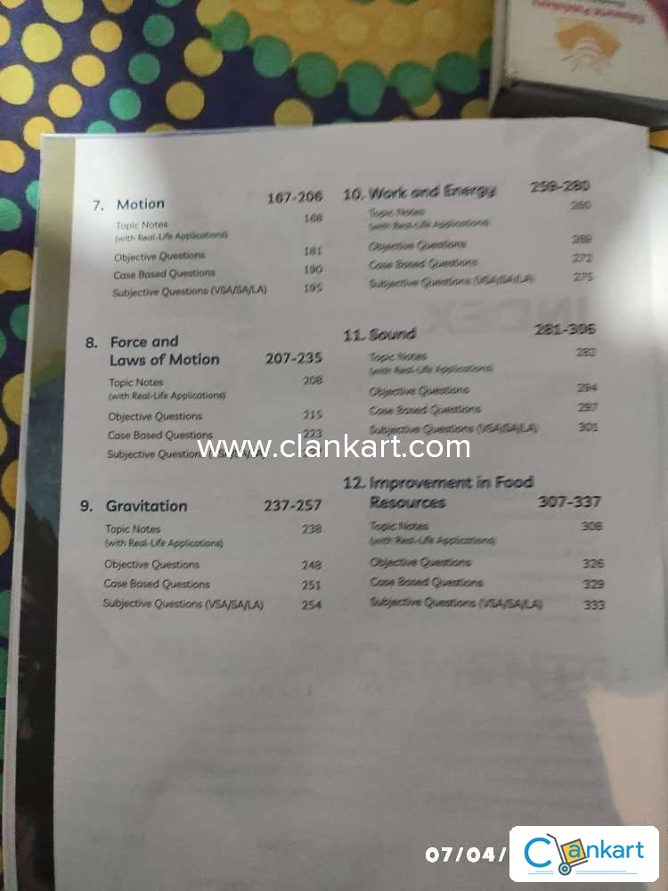 Buy 'Educart CBSE Class 9 SCIENCE Question Bank Book For 2022-23 ...