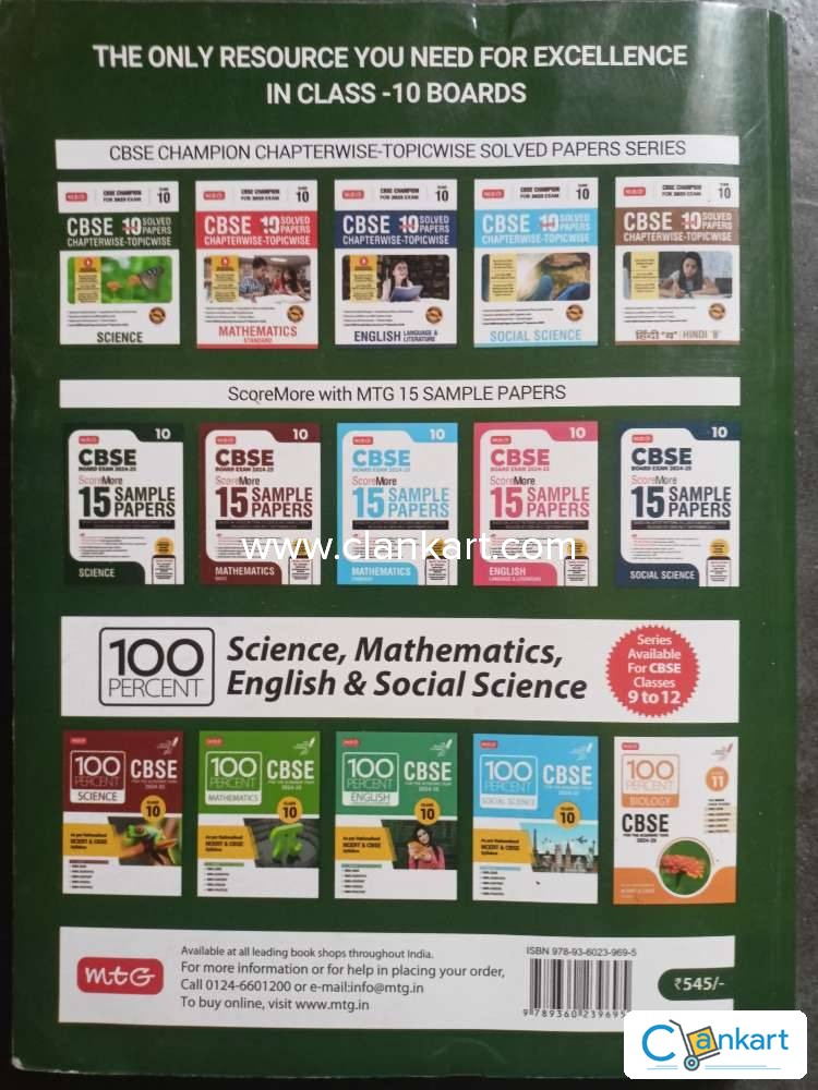 Buy 'Science CBSE 10years Solved Question Paper Chapter Wise Topic Wise ...