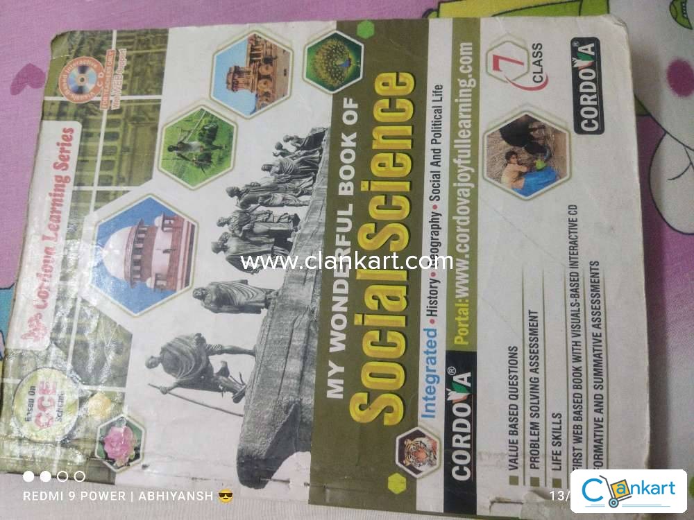 Buy 'My Wonderful Book Of Social Studies Class - 7' Book In Fair ...