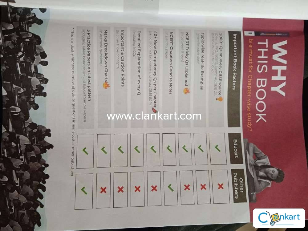 Buy 'Educart CBSE Question Bank Class 10 Mathematics 2024-25 (As Per ...