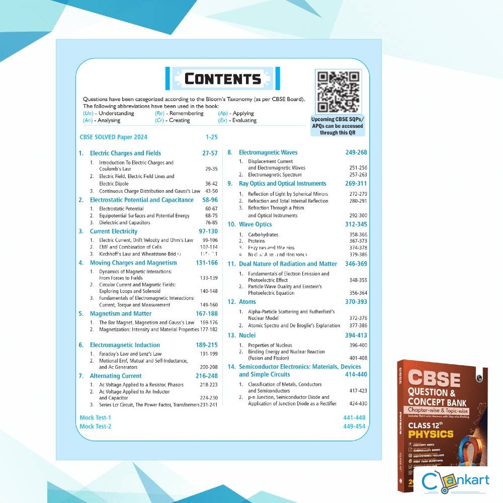 Buy 'CBSE Question & Concept Bank PW Class 12th PHYSICS' Book In ...