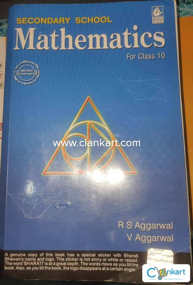 Buy 'Secondary School Mathematics For Class 10 (Examination 2020-2021 ...