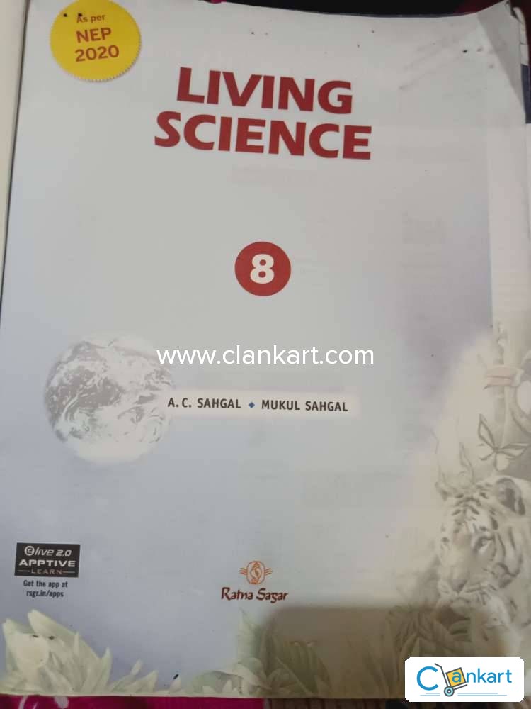 Buy 'Living Science' Book In Good Condition At Clankart.com