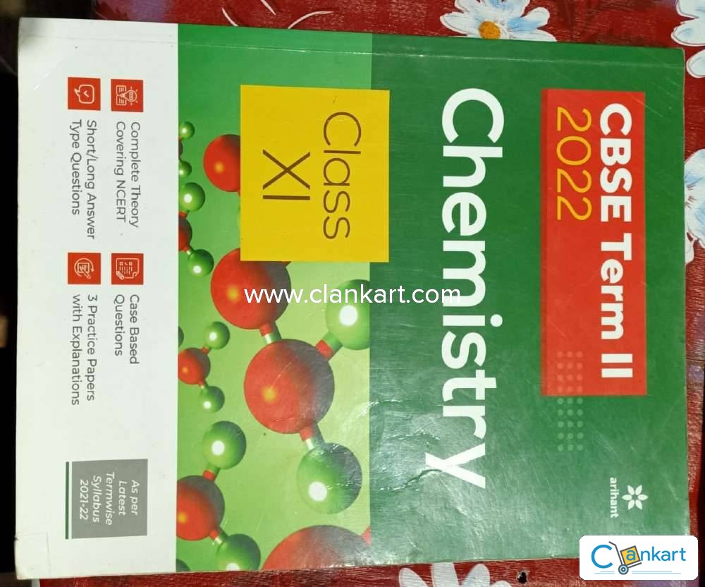 Buy 'CBSE Term II Chemistry 11th' Book In Good Condition At Clankart.com