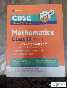 Buy 'CBSE New Pattern Mathematics Class 12 For 2021-22 Exam (MCQs Based ...