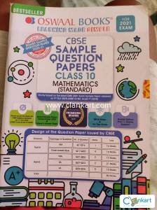 Buy 'Oswaal CBSE Sample Question Paper Class 10 Mathematics Standard ...