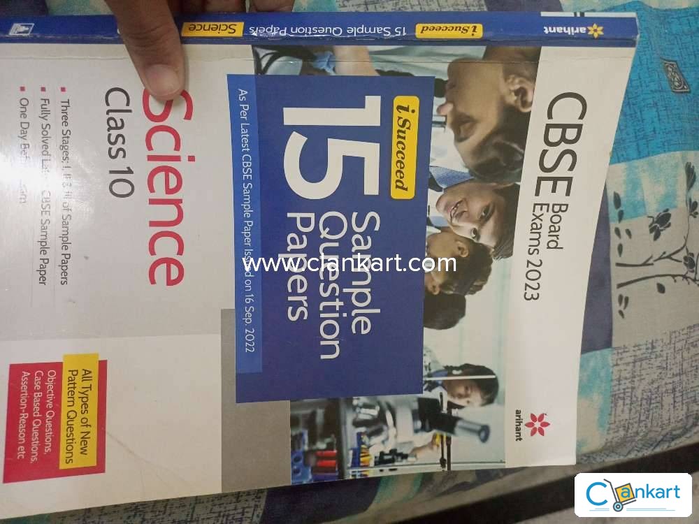 Buy 'CBSE Class 10 Science Sample Papers' Book In Excellent Condition ...