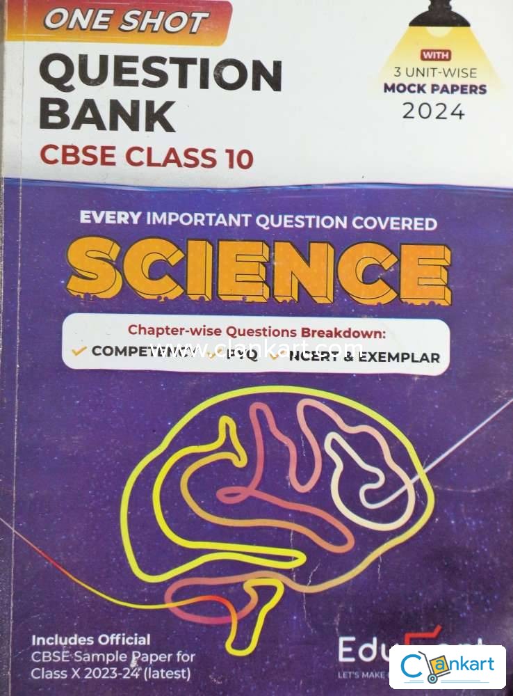 Buy 'CBSE Class 10th One Shot Question Bank SCIENCE' Book In Excellent ...