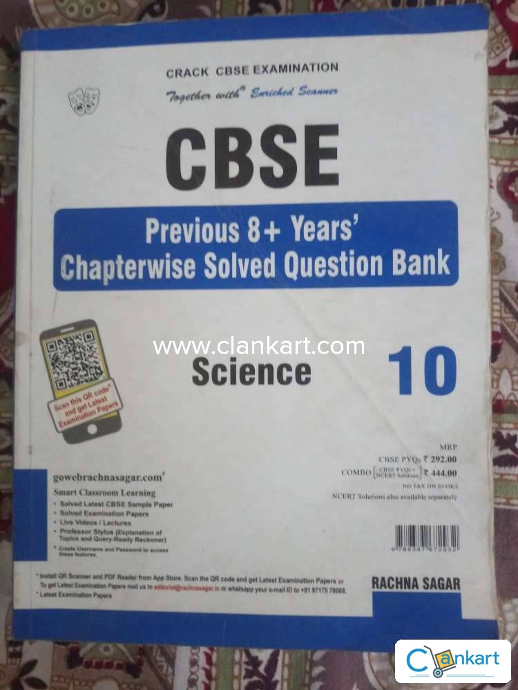 Buy 'CBSE Previous 8 + Years Chapterwise Solved Question Bank For Class ...