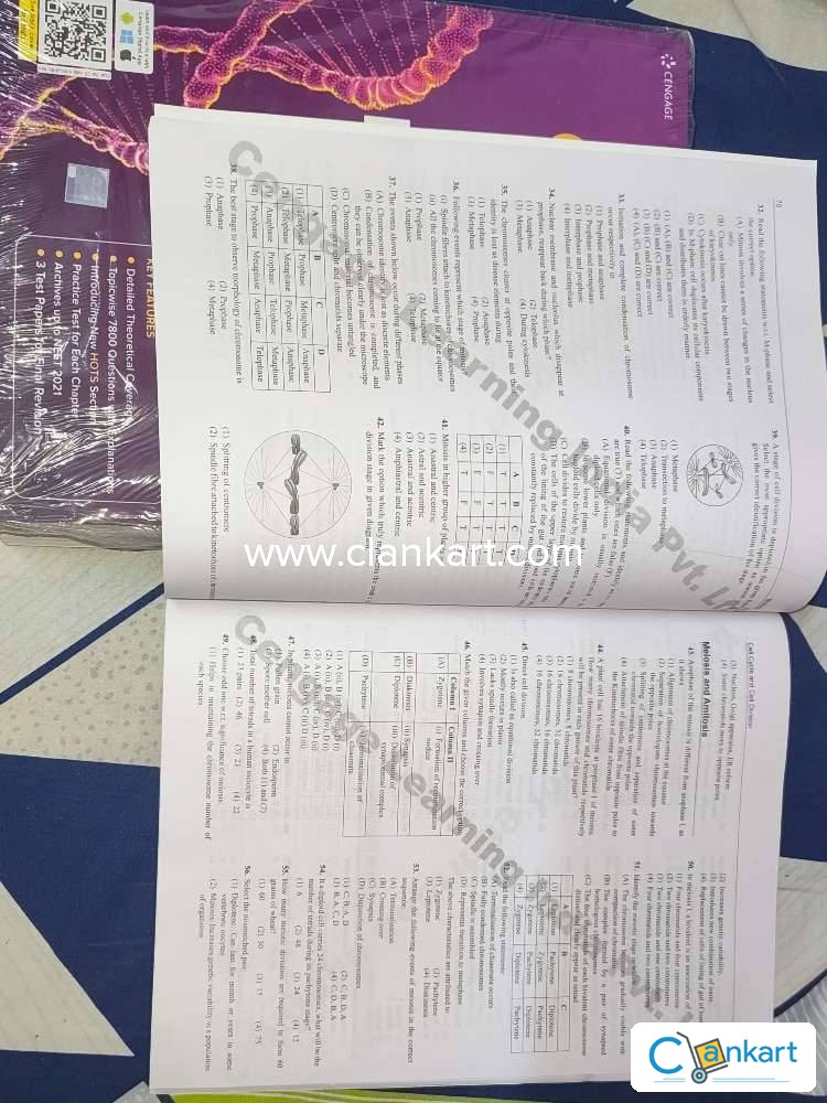 Buy 'CENGAGE BIOLOGY FOR CLASS 11 FOR NEET WITH DPP' Book In Excellent ...