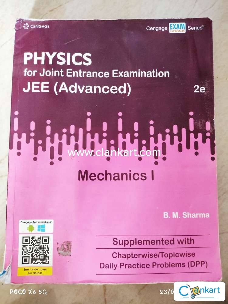 Buy 'CENGAGE JEE IIT PHYSICS MAINS/ADVANCE(ADV)' Book In Excellent Condition At Clankart.com