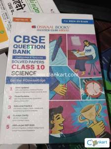 Buy 'Oswaal CBSE Question Bank Class 10 Science, Chapterwise And ...