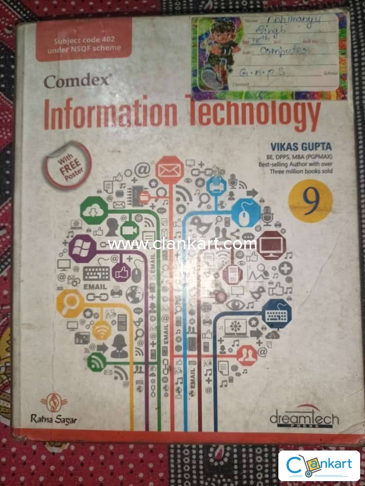 Buy 'INFORMATION TECHNOLOGY CLASS 9 (CODE 402) TEXTBOOK' Book In ...