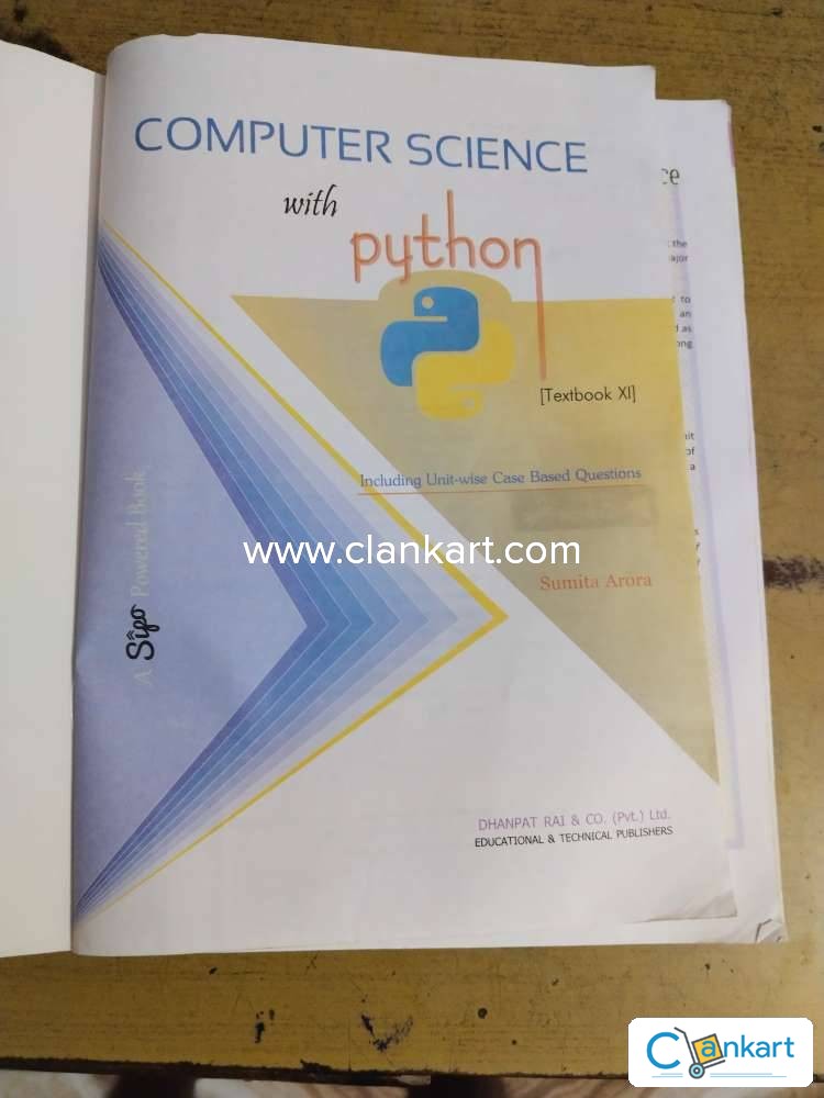 Buy 'Computer Science In Python 11th Class' Book In Excellent Condition ...