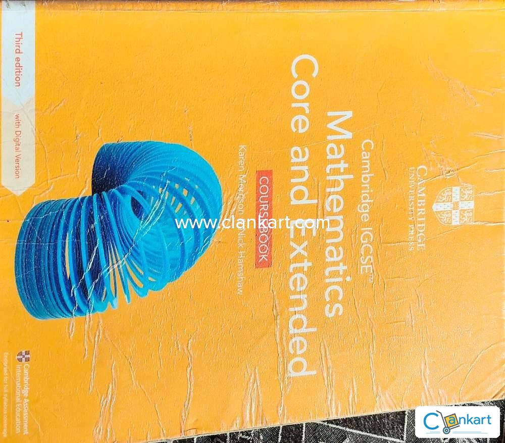 Buy 'Cambridge IGCSE™ Mathematics Core And Extended Coursebook With Digital Version (2 Years ...