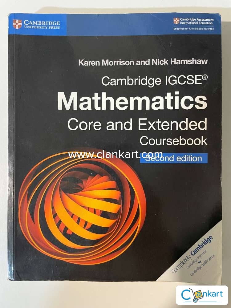 Buy 'Cambridge IGCSE Mathematics Core And Extended By Karen Morrison ...