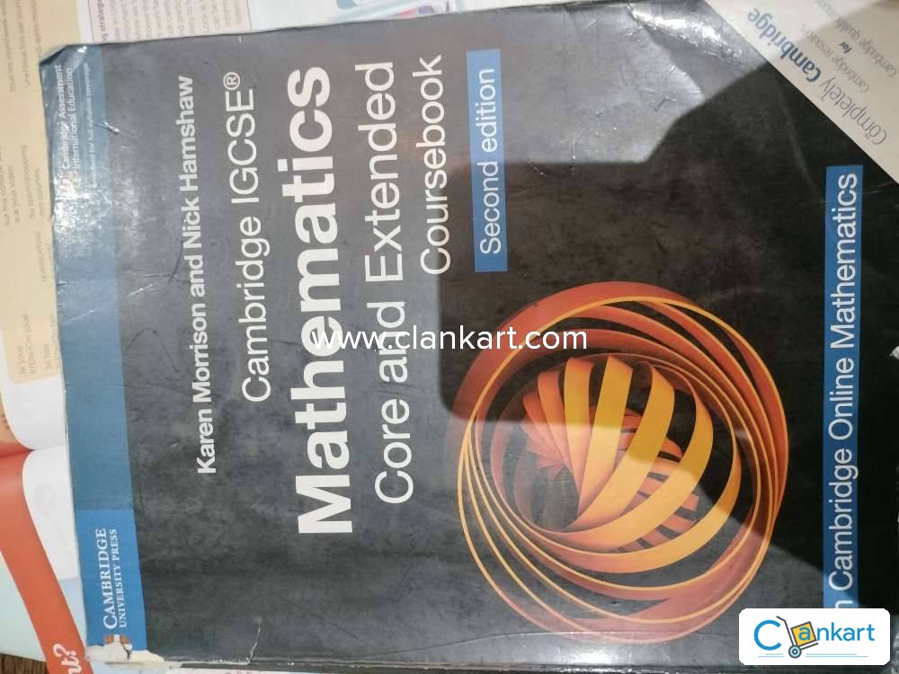 Buy 'Cambridge IGCSE® Mathematics Coursebook Core And Extended Second Edition With Cambridge ...