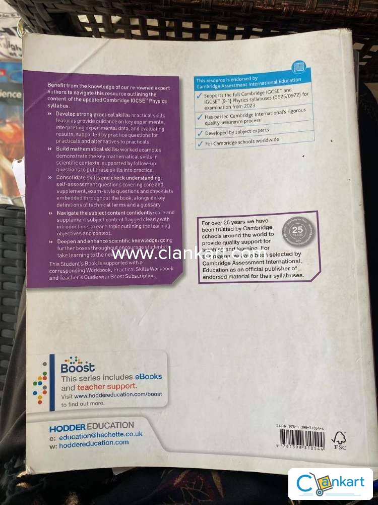 Buy 'Cambridge IGCSE™ Physics 4th Edition' Book In Good Condition At ... Buy 'Cambridge IGCSE™ Physics 4th Edition' Book In Good Condition At ...