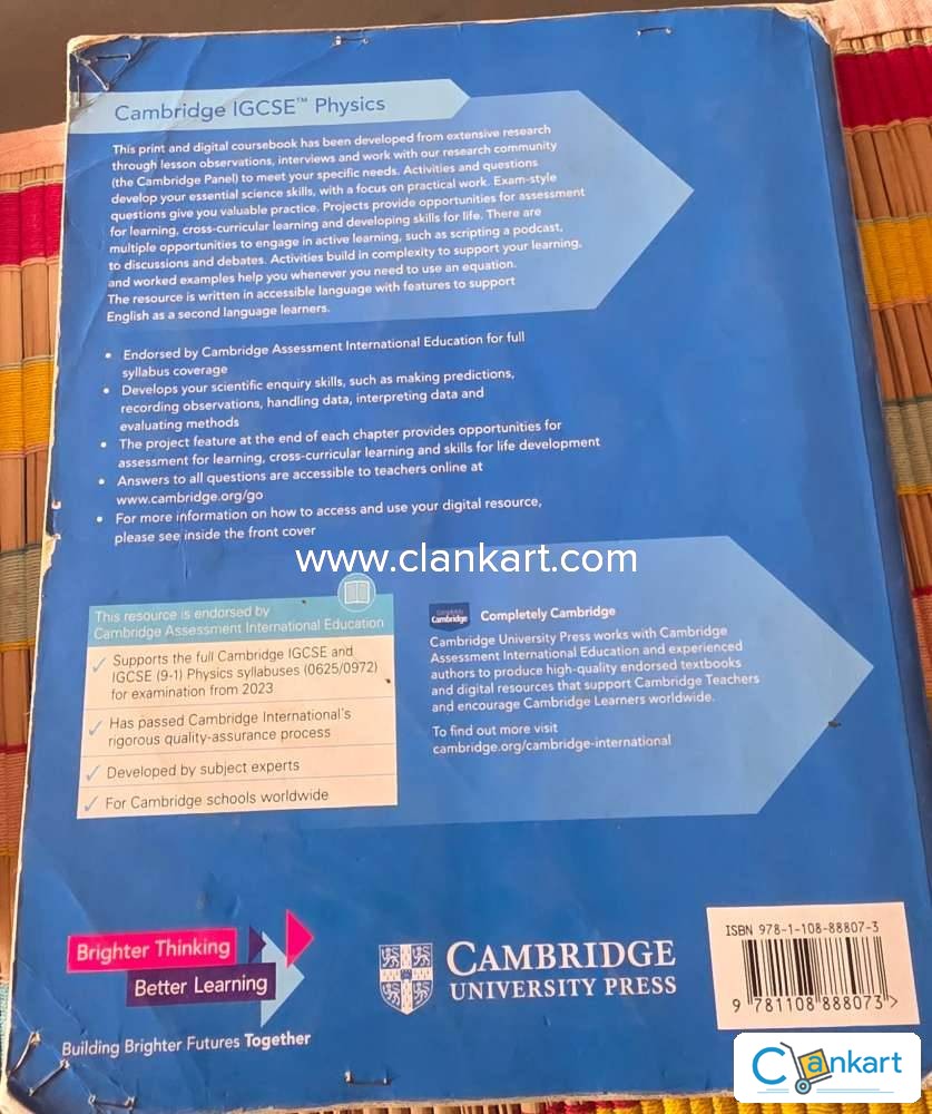 Buy 'Cambridge IGCSE™ Physics Coursebook With Digital Access (2 Years ...