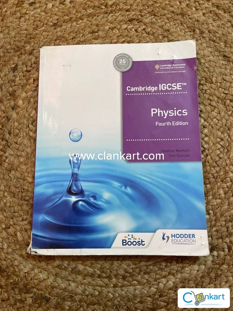 Buy 'Cambridge IGCSE™ Physics 4th Edition' Book In Excellent Condition ... Buy 'Cambridge IGCSE™ Physics 4th Edition' Book In Excellent Condition ...