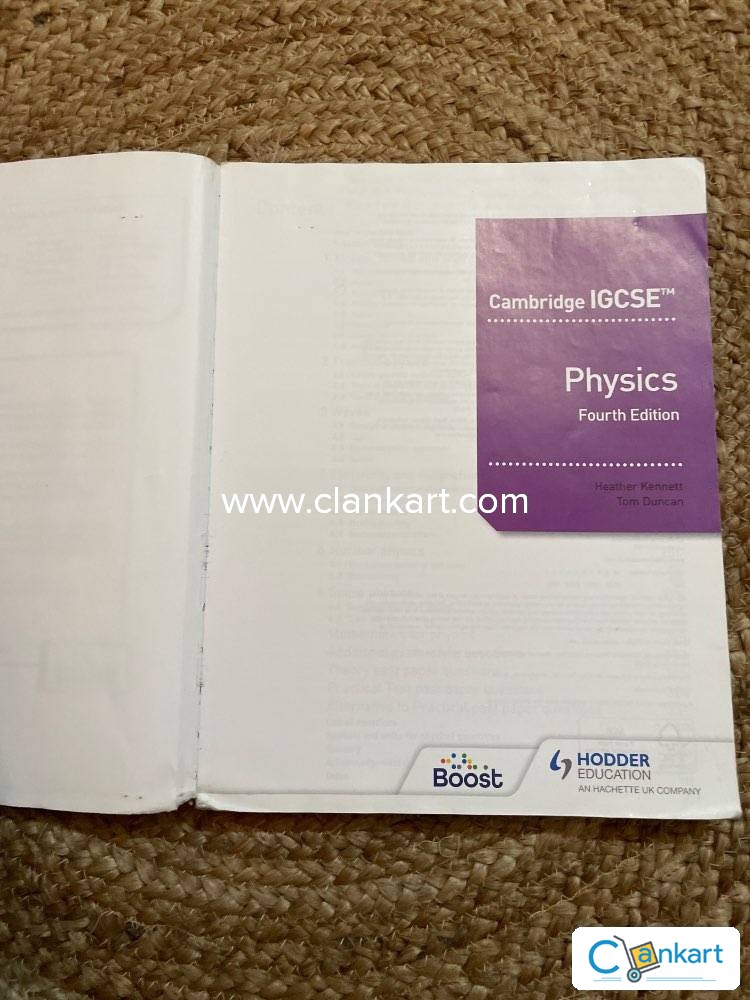 Buy 'Cambridge IGCSE™ Physics 4th Edition' Book In Excellent Condition ... Buy 'Cambridge IGCSE™ Physics 4th Edition' Book In Excellent Condition ...