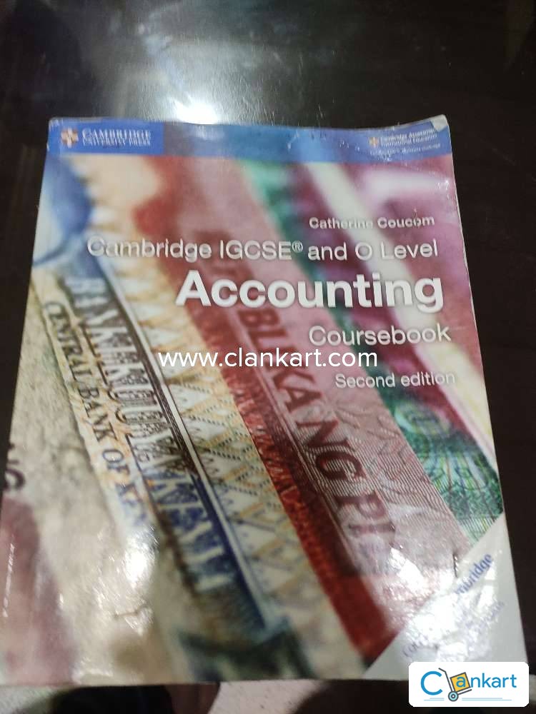 Buy 'Cambridge IGCSE And O Level Accounting Coursebook' Book In Good ...